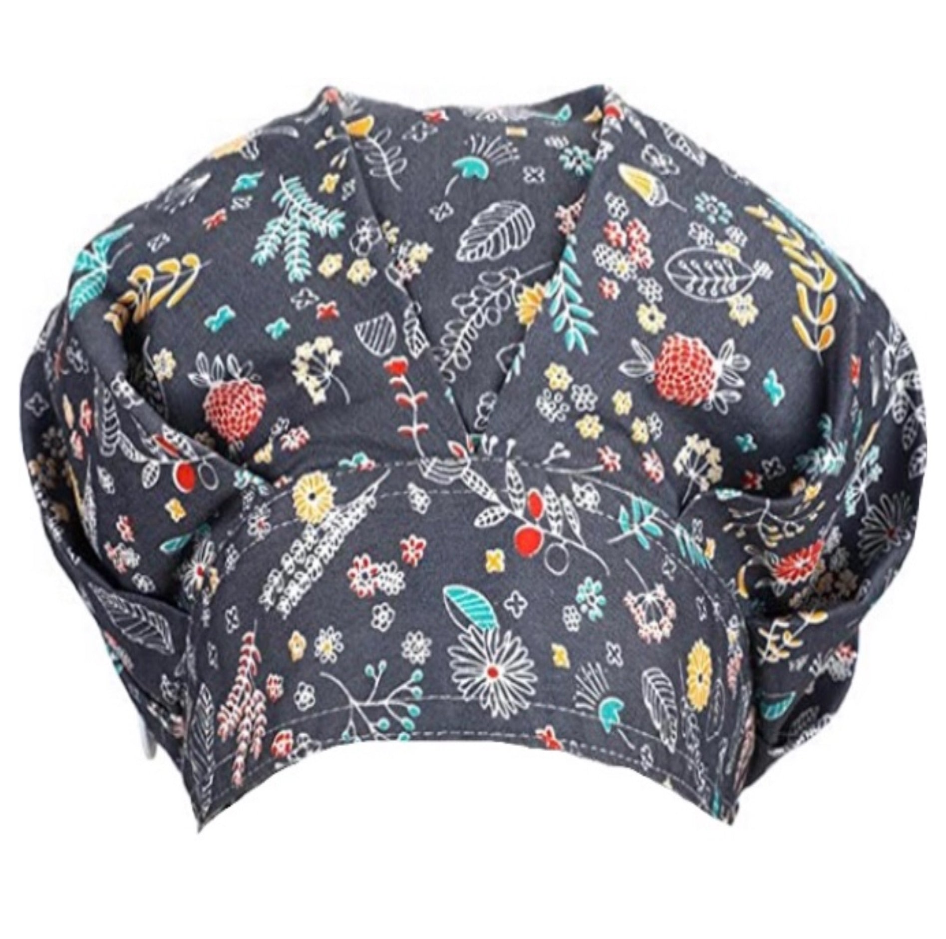 Satin Lined Scrub Cap | Bouffant Scrub Cap | Surgical Scrub Cap | Scru